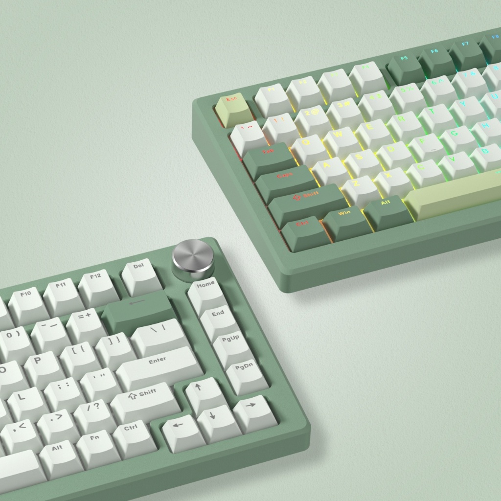 140 Phím Sữa Xanh Anh Đào Hồ Sơ Keycaps Bao Tỏa Sáng Qua Gradient ...
