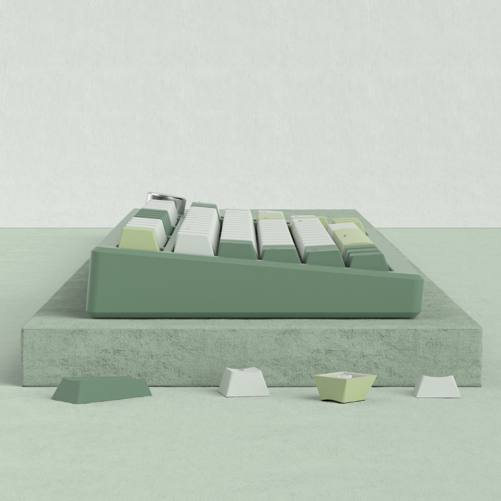 140 Phím Sữa Xanh Anh Đào Hồ Sơ Keycaps Bao Tỏa Sáng Qua Gradient ...