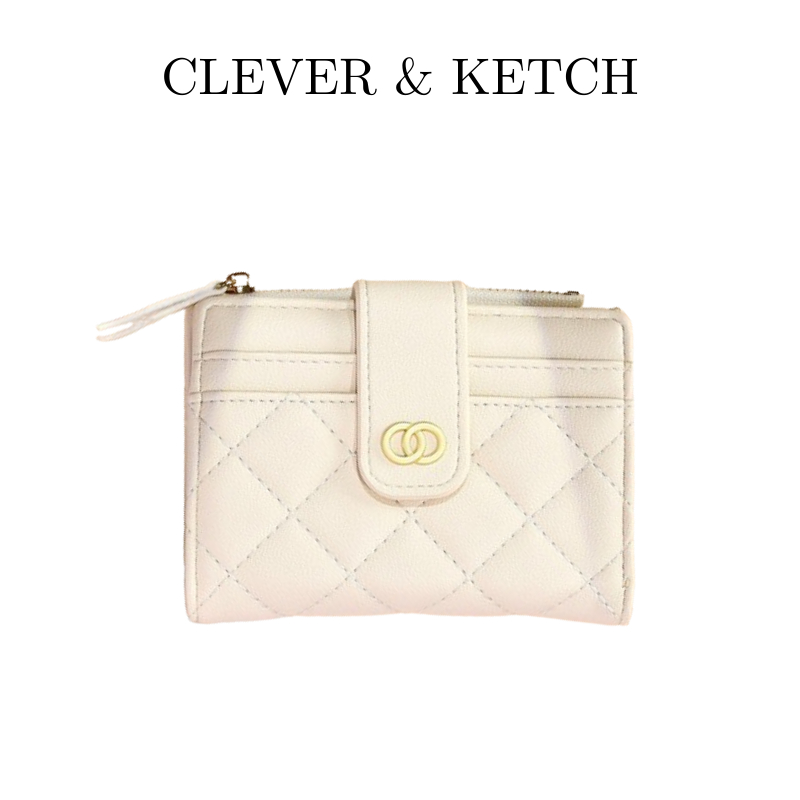 CLEVER & KETCH Thời Trang Ví Nữ Ngắn Gập Đôi Đa Năng | Shopee Việt Nam