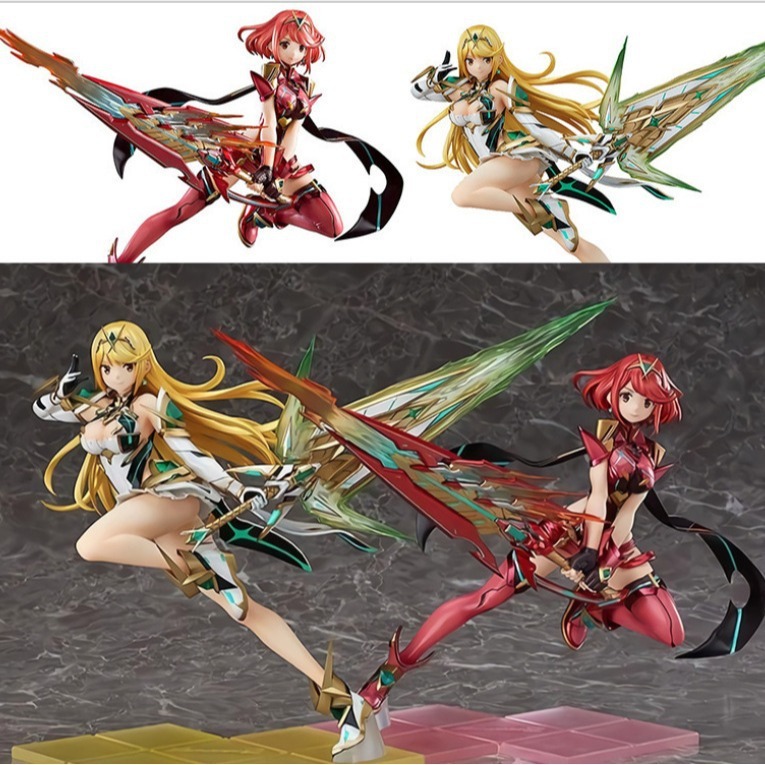 Xenoblade Chronicles 2 Pyra Mythra Pneuma Hoa Hồng Tím Trường Hình Hiển ...