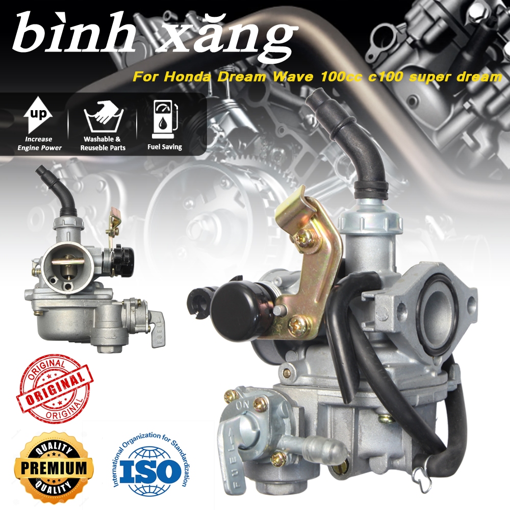Bình xăng Con Xe Dream honda Dream/Wave 100cc c100 super dream | Shopee ...