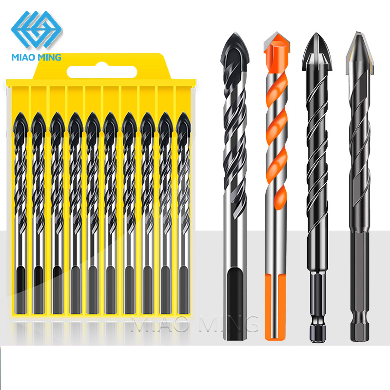 5mm 6mm 8mm 10mm 12mm đa năng cacbua mũi khoan lỗ tường gạch cho gạch gốm sứ bê tông thủy tinh ...