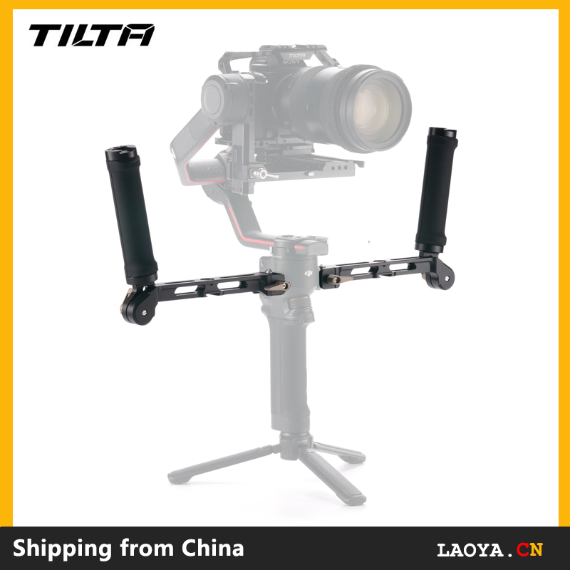 TILTA Dual Handle Bracket for DJI Ronin RS2 RSC2 RS3 RS3 Pro RS 4 Pro Giá đỡ tay cầm kép cho DJI ...