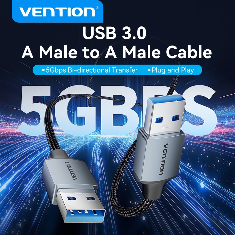 Vention USB 3.0 Nam Sang Nam 5Gbps Tốc Độ Cao Truyền Nhanh USB Cáp Nối ...