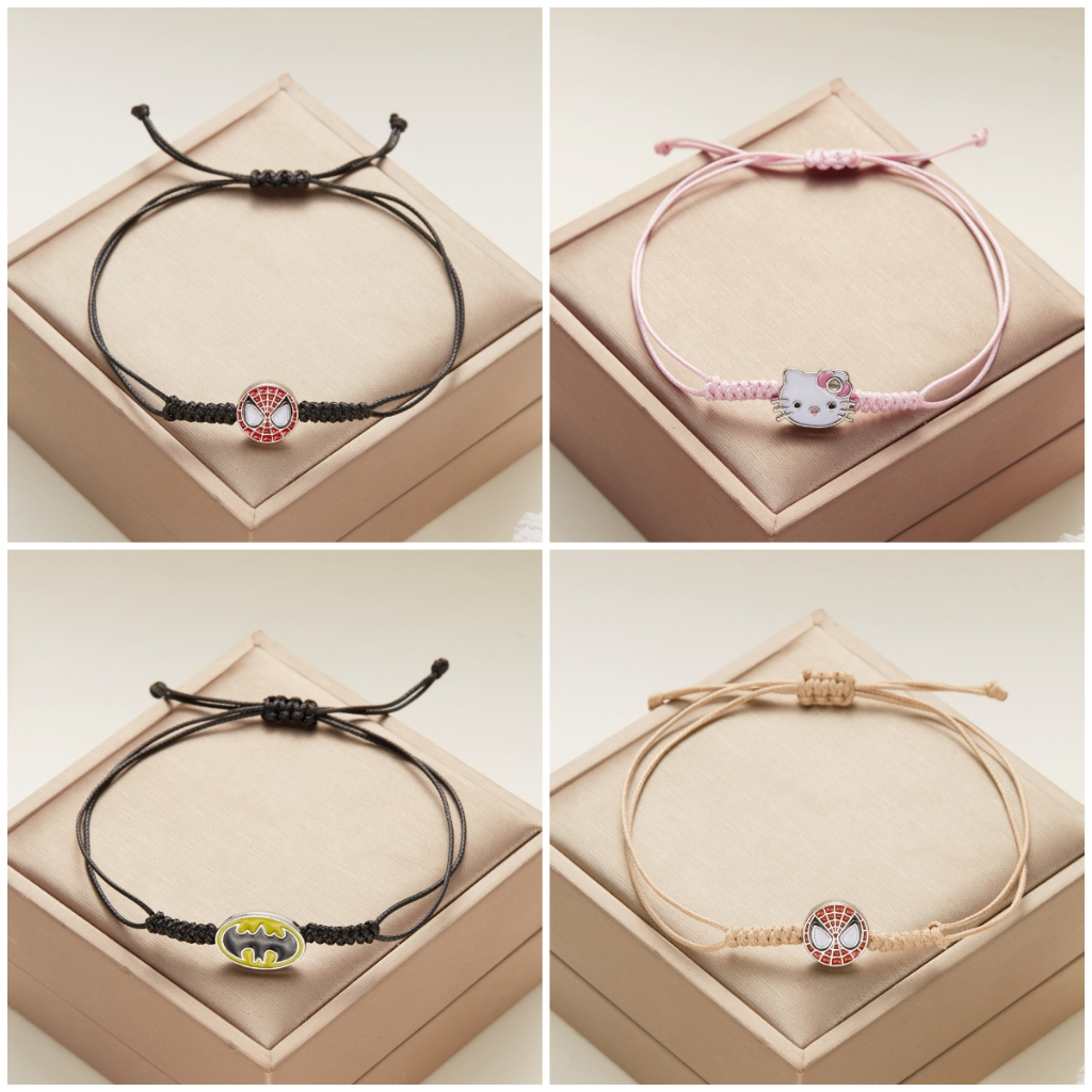 Vòng tay RINHOO FRIENDSHIP người nhện thời trang Phụ kiện can đảm siêu anh hùng Mỹ dành cho nam ...