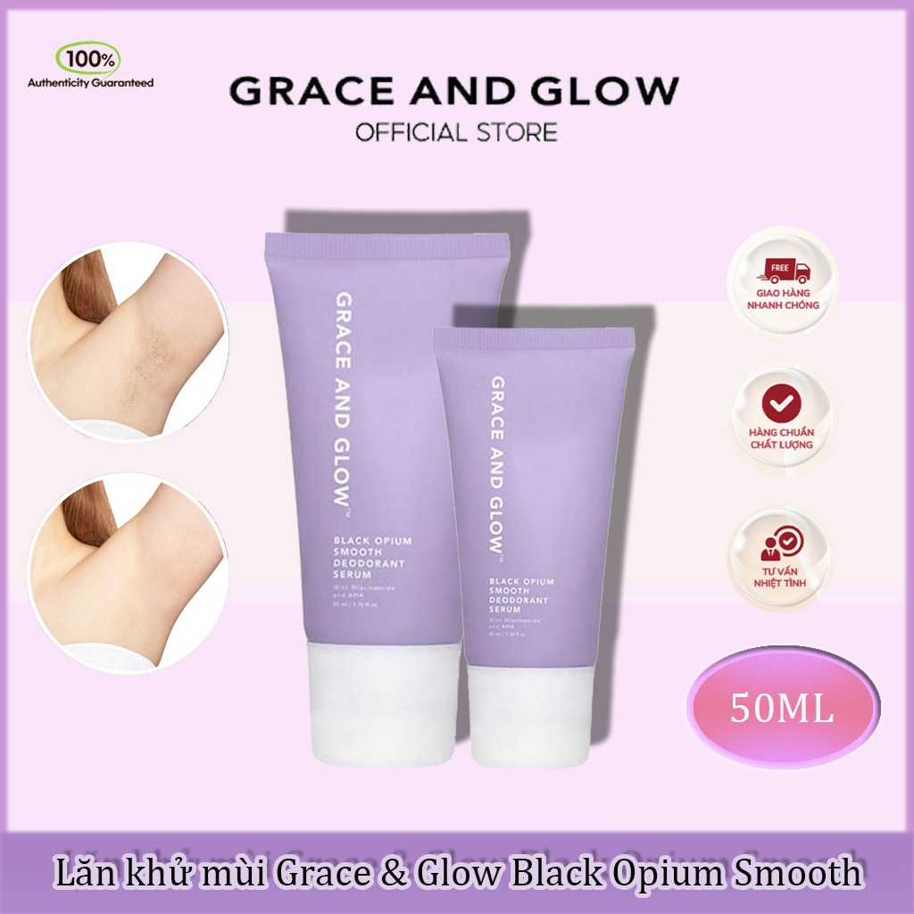 Lăn khử mùi Grace & Glow Black Opium Smooth Deodorant Serum sáng da ...