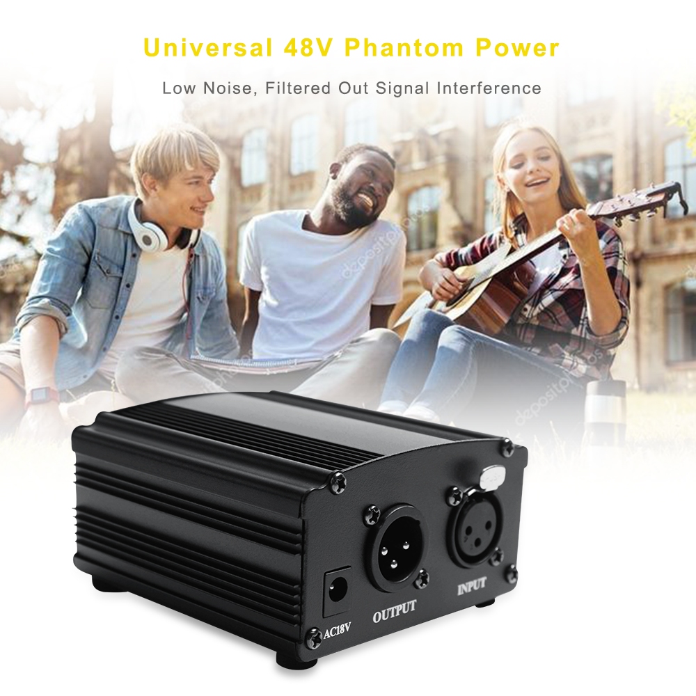 48v Phantom Power Cho BM 800 Condenser Micro Phantom Power 48V Usb Với ...