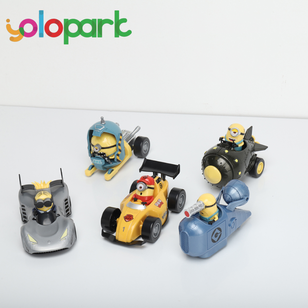 Yolopark Minions Despicable Me 4 Đồ chơi Minion Đồ chơi Ô tô Ma sát Đồ ...
