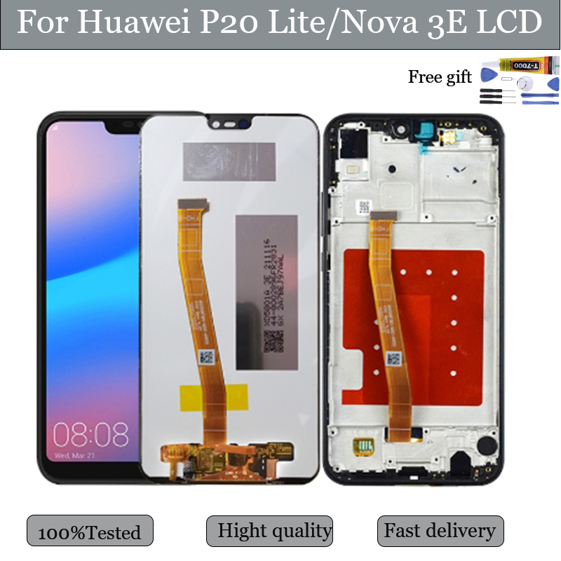 Dành Cho Huawei P20 Lite Nova 3E / Nova 3i LCD Màn Hình Cảm Ứng Màn Hình Hiển Thị Khung Hội Thay ...