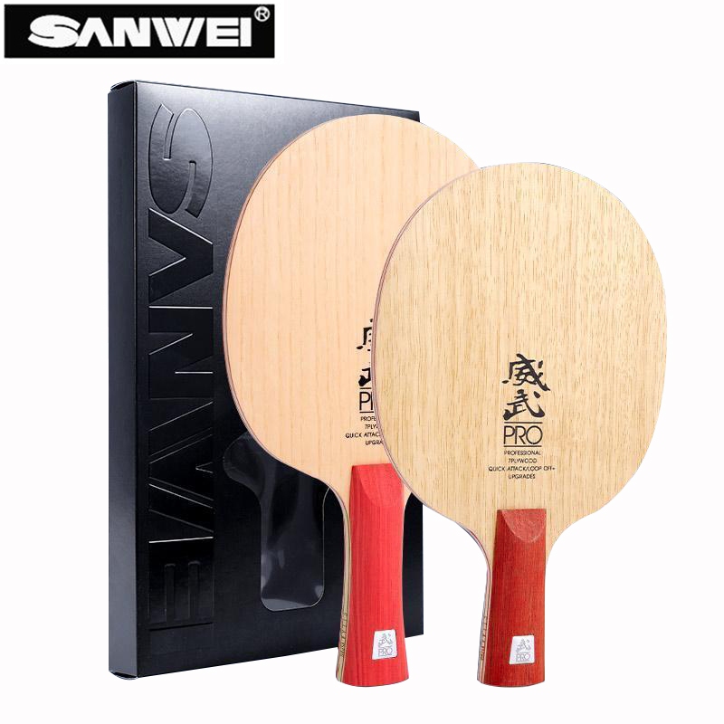Sanwei V5 PRO Lưỡi bóng bàn chuyên nghiệp 7 ván ép tấn công nhanh + TẮT ...