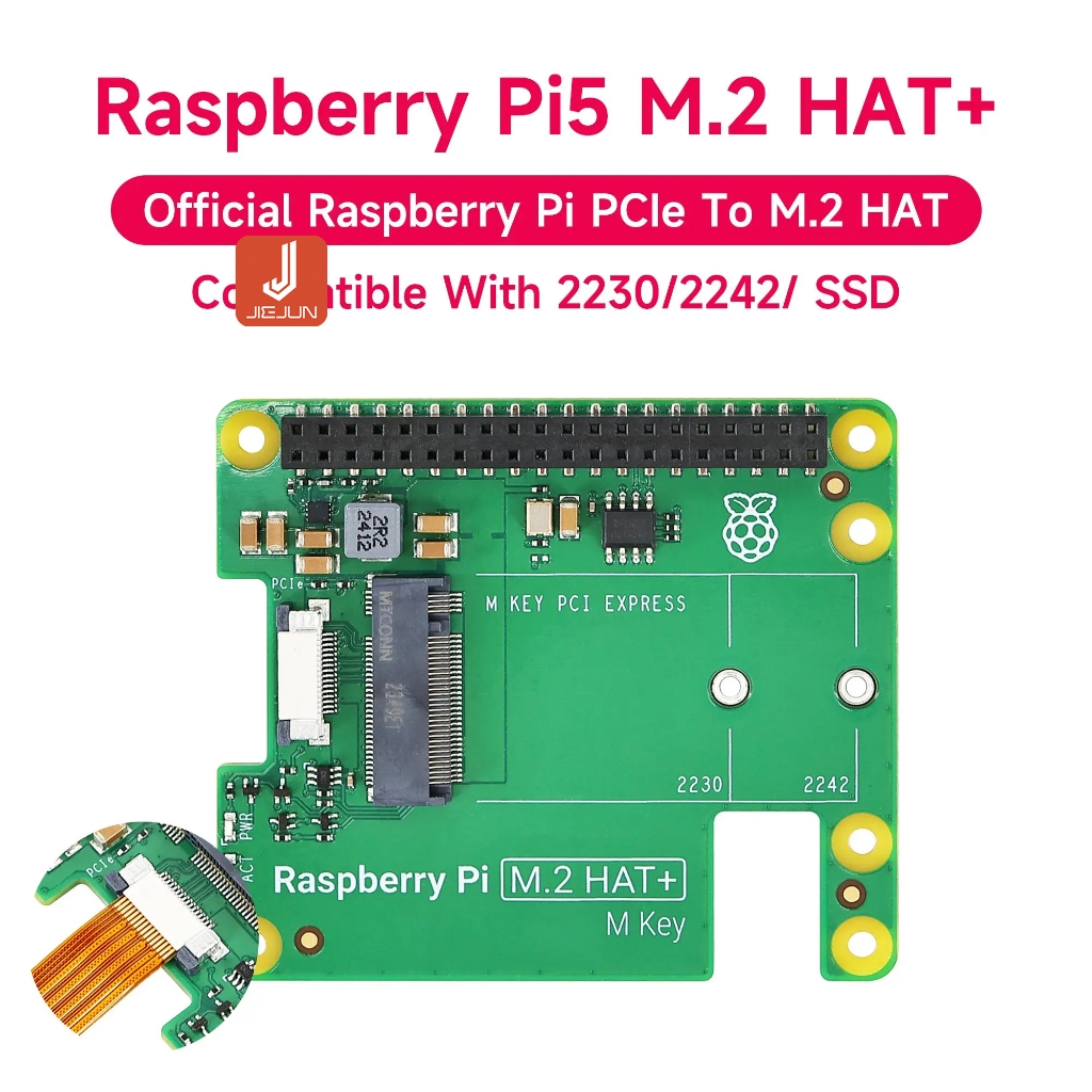 Raspberry Pi 5 Chính Thức Chính Hãng Đến M.2 HAT Hỗ Trợ 2230 2242 M.2 ...