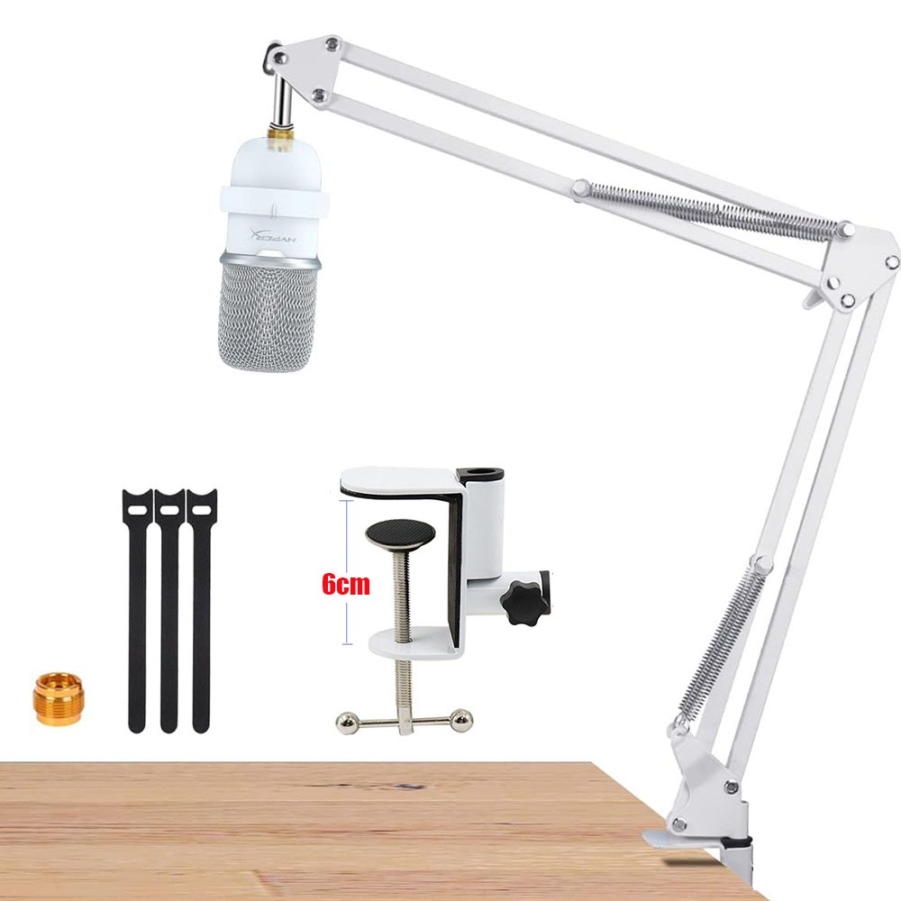 Boom Arm cho Hyperx quadcast, Giá đỡ để bàn Mic Tương thích với Micro ...