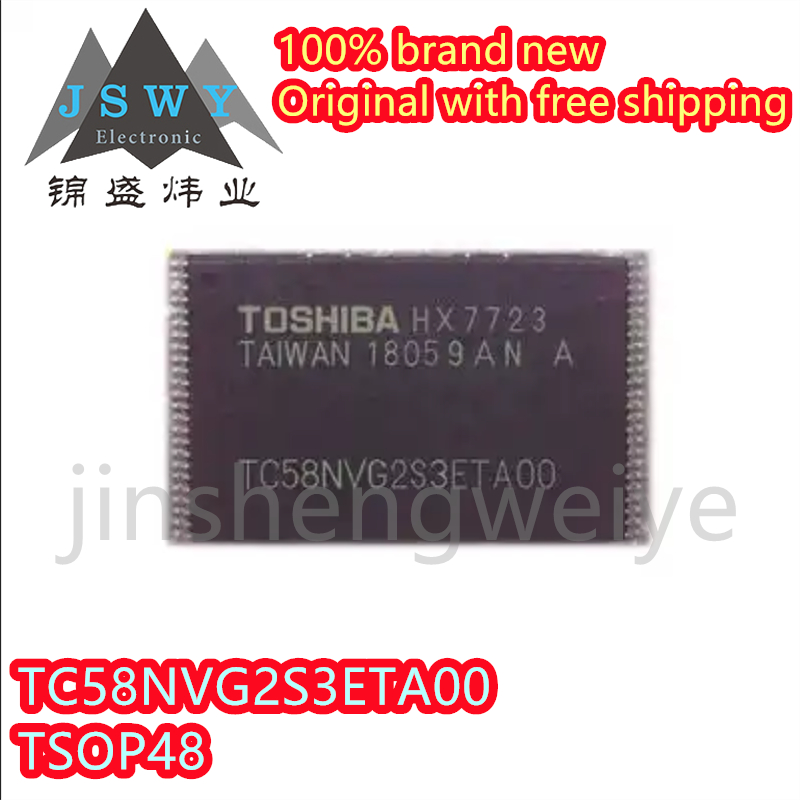 10 ~ 50 chiếc TC58NVG2S3ETA00 TSSOP-48 512MB NAND FLASH Hàng chính hãng ...