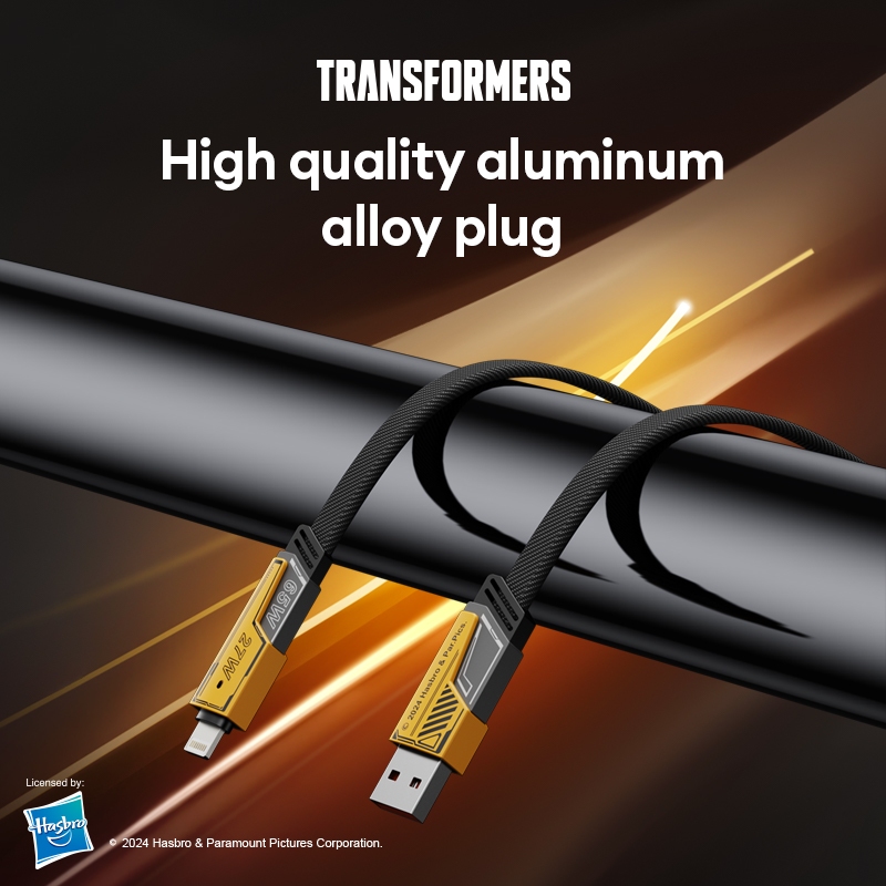 Cáp dữ liệu sạc nhanh USB Transformers Diamond TF-A15 | Shopee Việt Nam