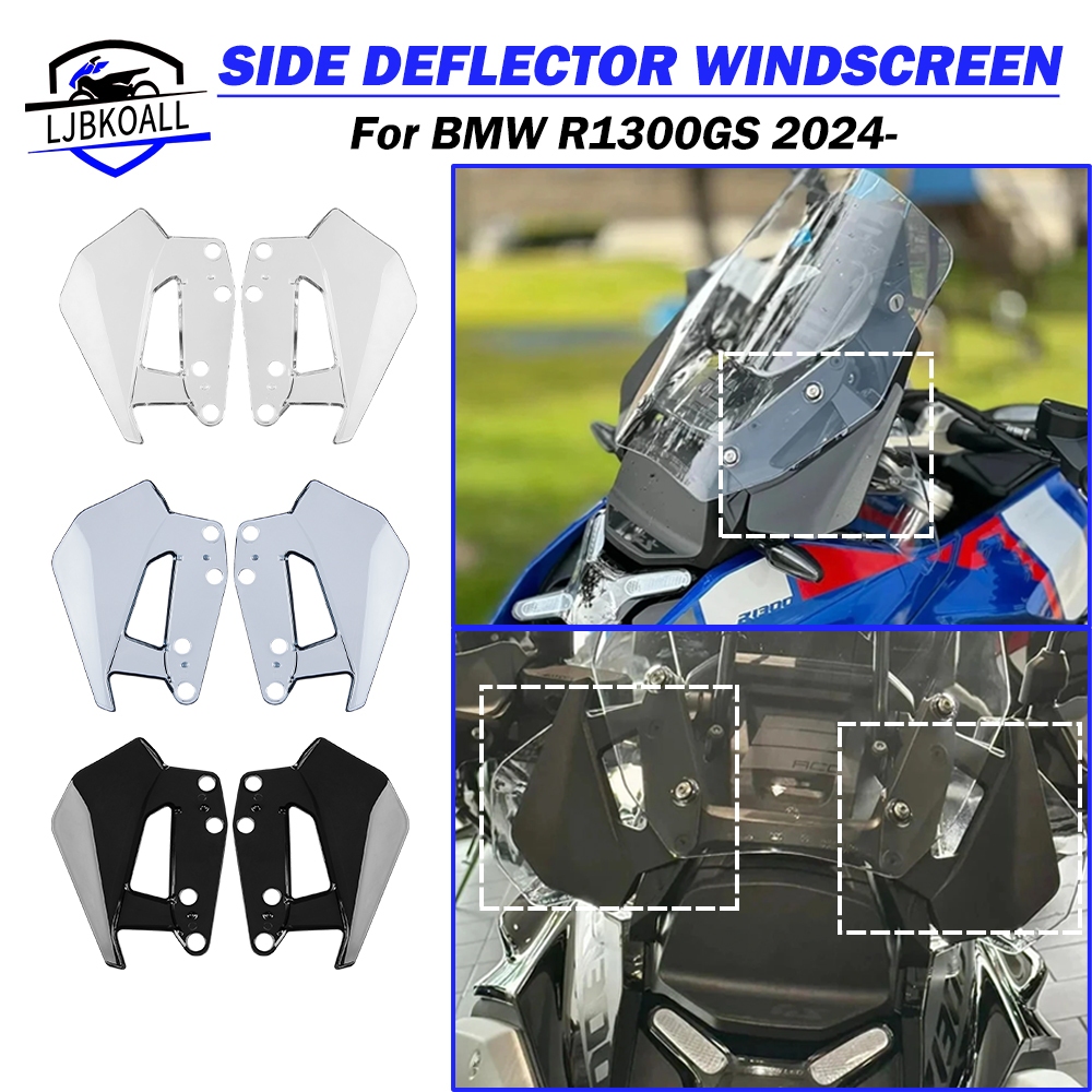 Ljbkoall 2024 R1300GS Kính chắn gió bên hông cho BMW R 1300GS R1300 GS Phụ kiện gió trước R 1300 ...