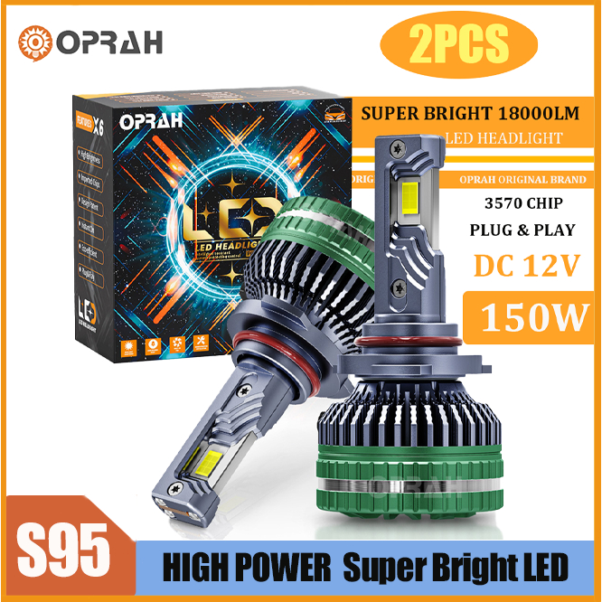 (2 CÁI) S95 300W Đèn pha LED ô tô siêu sáng công suất cao 3570 Đèn pha ...