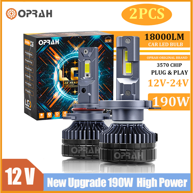 (2 CÁI) S80 170W Đèn pha LED ô tô siêu sáng công suất cao 3570 H4 LED H1 H7 H8 / H11 HB3 / 9005 ...