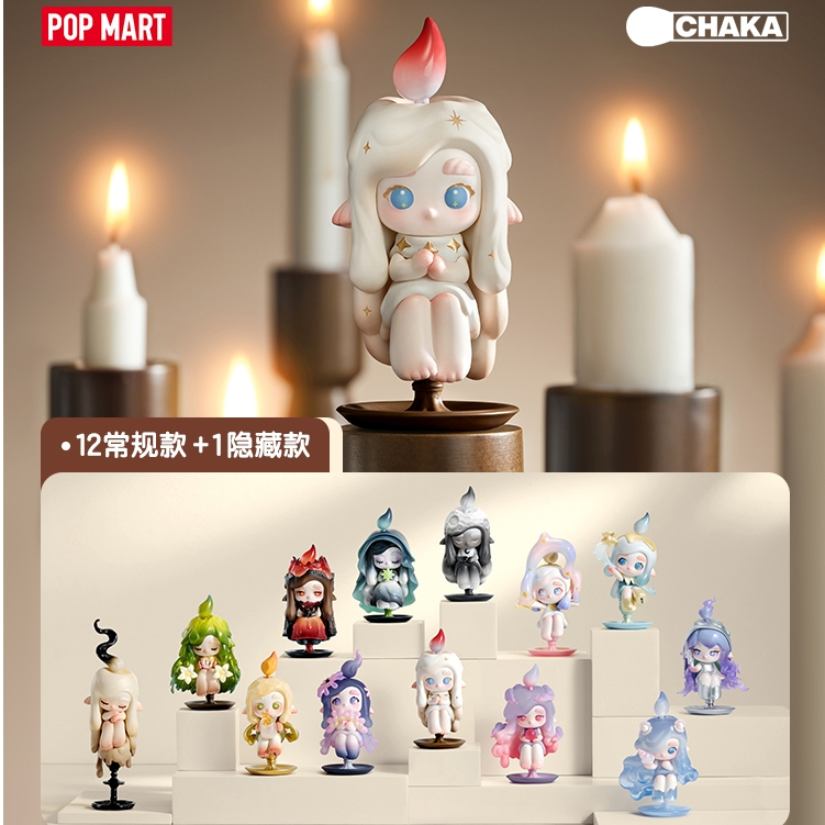 Pop MART CHAKA LIGHT SPRITE Series Dễ Thương Kawaii Nhân Vật Hành Động ...