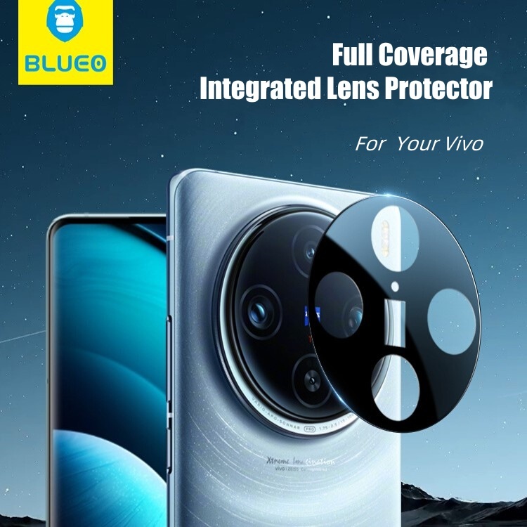 Blueo HD bảo vệ ống kính toàn diện trong suốt tương thích cho vivo x100 ultra / x100 pro / x200 ...