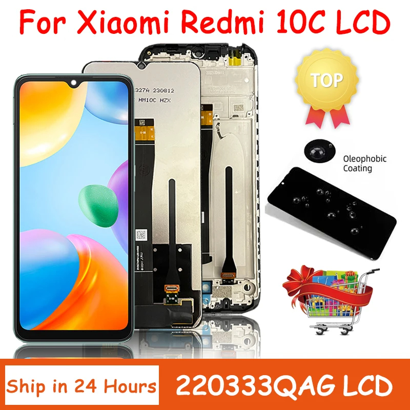 6,71 "Dành Cho Xiaomi Redmi 10c Màn Hình lcd Bộ Số Hóa Màn Hình Cảm Ứng ...