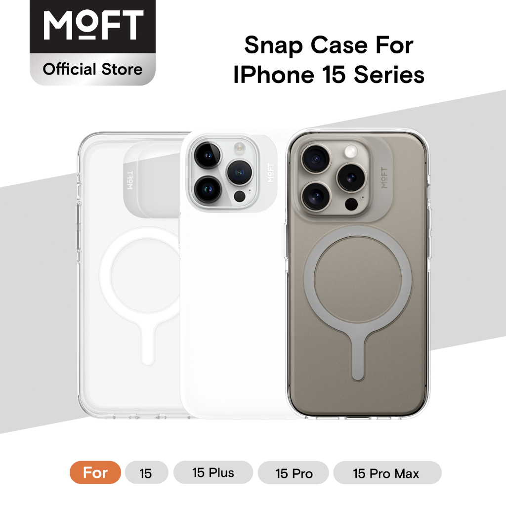 MOFT Snap Phone Case Ốp điện thoại MOFT bảo vệ toàn diện thích hợp cho iphone 15 pro plus promax ...