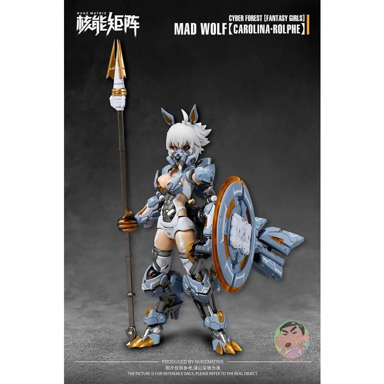 Nuke MATRIX Cyber Forest Fantasy Girls Mad Wolf Carolina-Rolphe Bộ mô ...