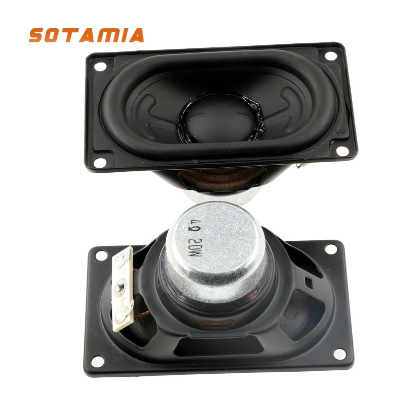 Sotamia 2 Chiếc 4580 Loa Âm Thanh 4 Ohm 20W Âm Thanh Giữa Âm Thanh Loa HIFI DIY Loa Bluetooth Di ...