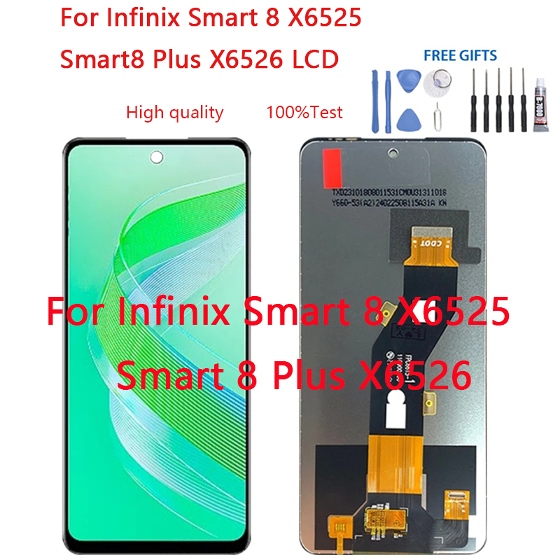 LCD Cho Infinix Smart 8 X6525 Smart 8 Plus X6526 Màn Hình Hiển Thị Bộ ...