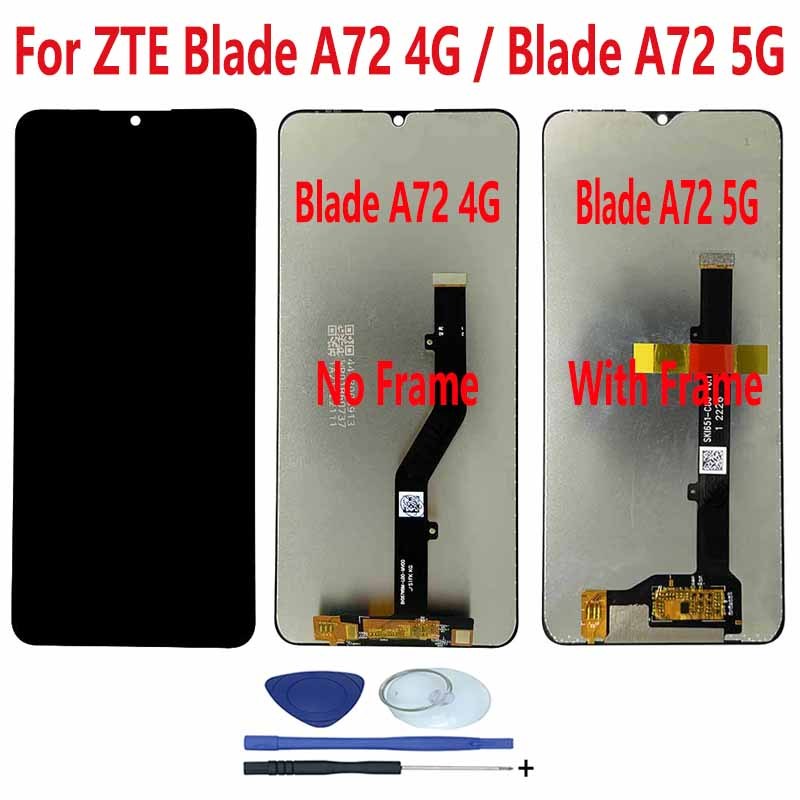 Dành Cho ZTE Blade A72 4G Màn Hình LCD Bộ Số Hóa Màn Hình Cảm Ứng Cho ...