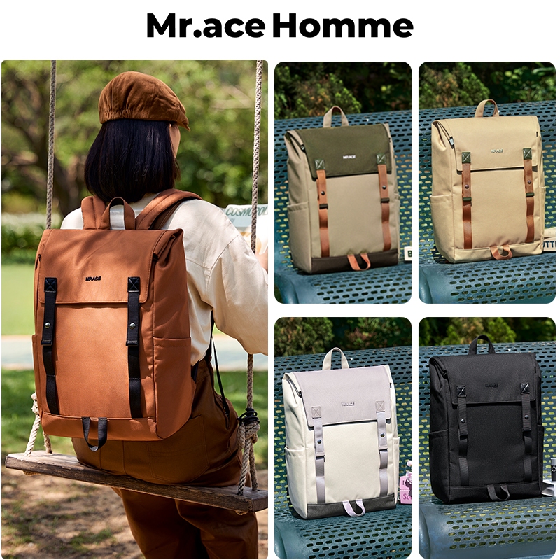 Mr.ace Homme balo đi học túi du lịch balo nữ chống nước balo nam nữbalo laptop nữ | Shopee Việt Nam
