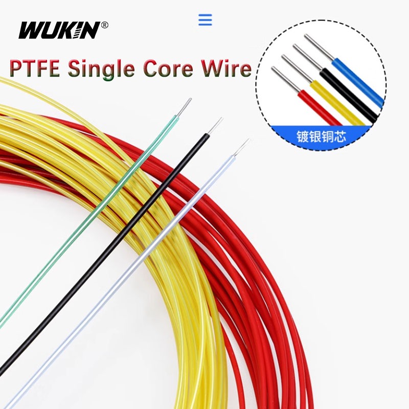 Dây đồng lõi đơn mạ bạc PTFE 30 28 AWG Nhiệt độ cao FEP Dây điện tử Cáp DIY | Shopee Việt Nam