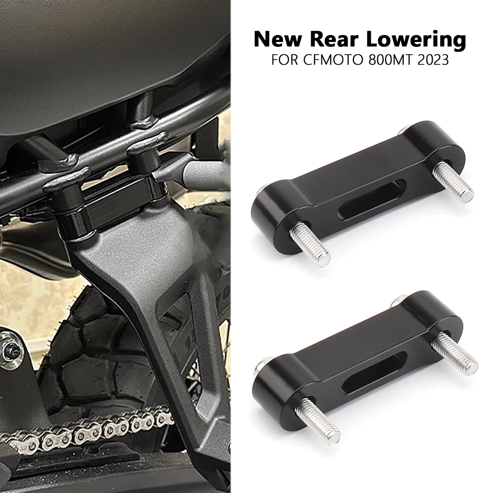 Thích hợp cho CFMOTO 800MT 800MT 2023 Xe Máy Ghế Sau Bàn Đạp Hành Khách Giảm 20MM Chân Đế Bộ ...