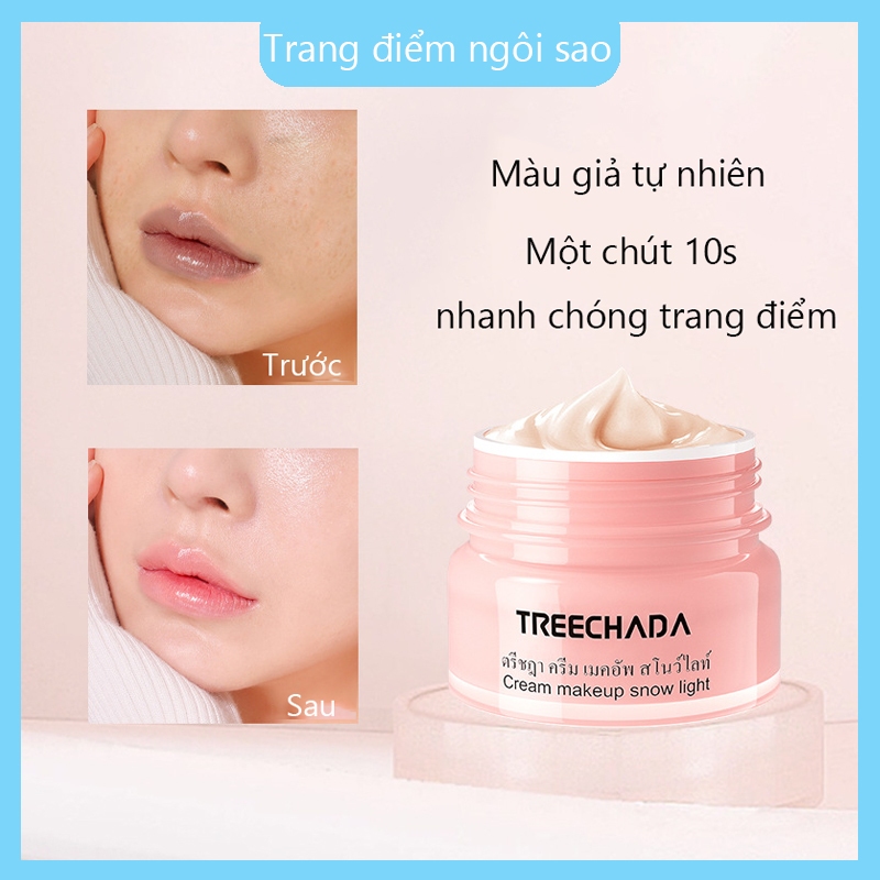 Kem makeup treechada thái lan vừa dưỡng ẩm dưỡng trắng cùng SPF 50 ...