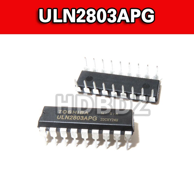 10PCS ULN2803 ULN2803APG DIP-18 Darlington Transistor Driver Chip IC | Shopee Việt Nam