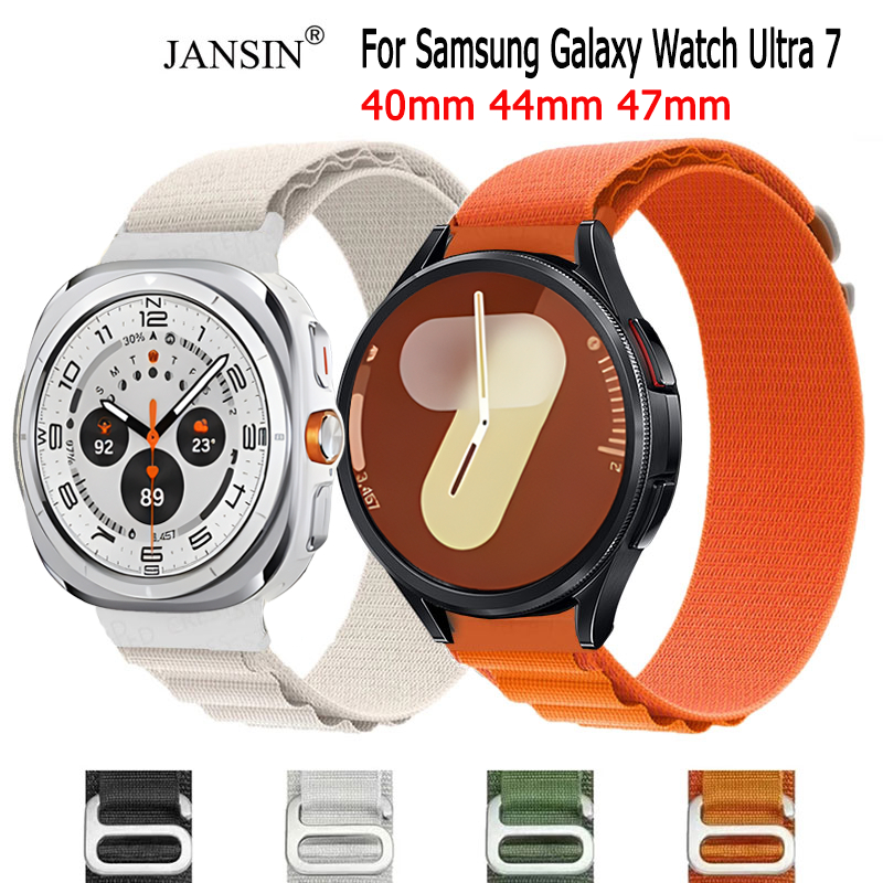 Dây đeo Nylon Alpine Loop cho Samsung Galaxy Watch 7 Ultra 40mm 44mm ...
