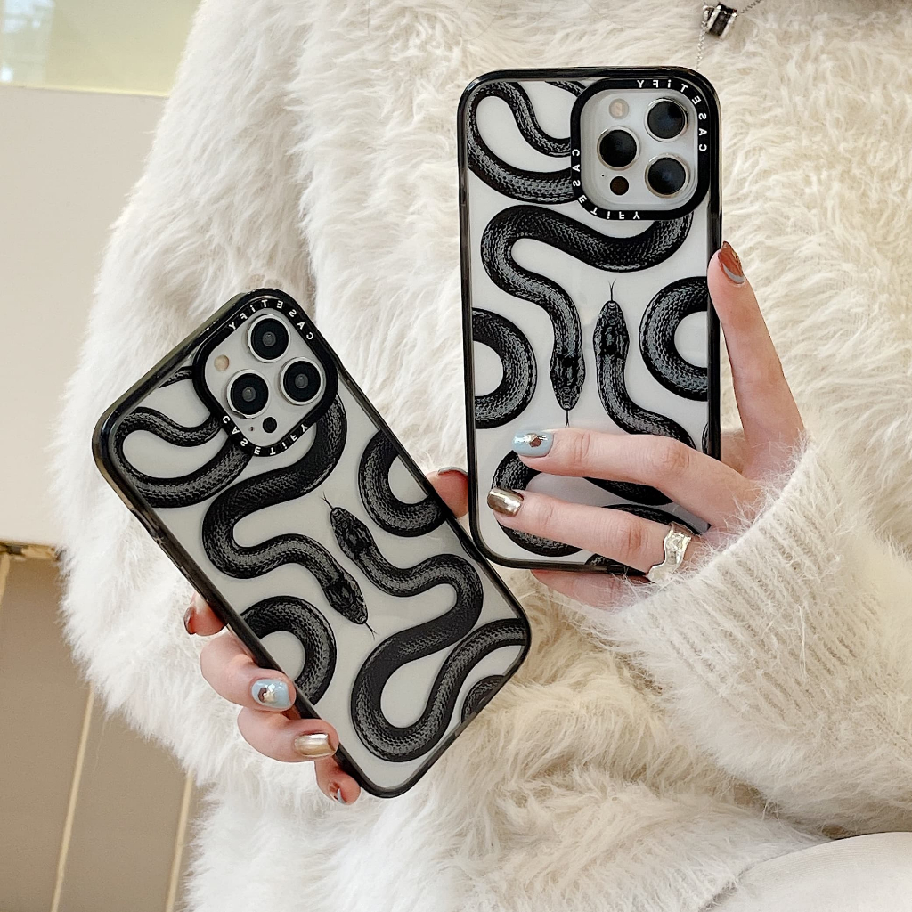 Casetify Black Snake King cho iphone 16promax 15 pro max 14 pro max 14 ...