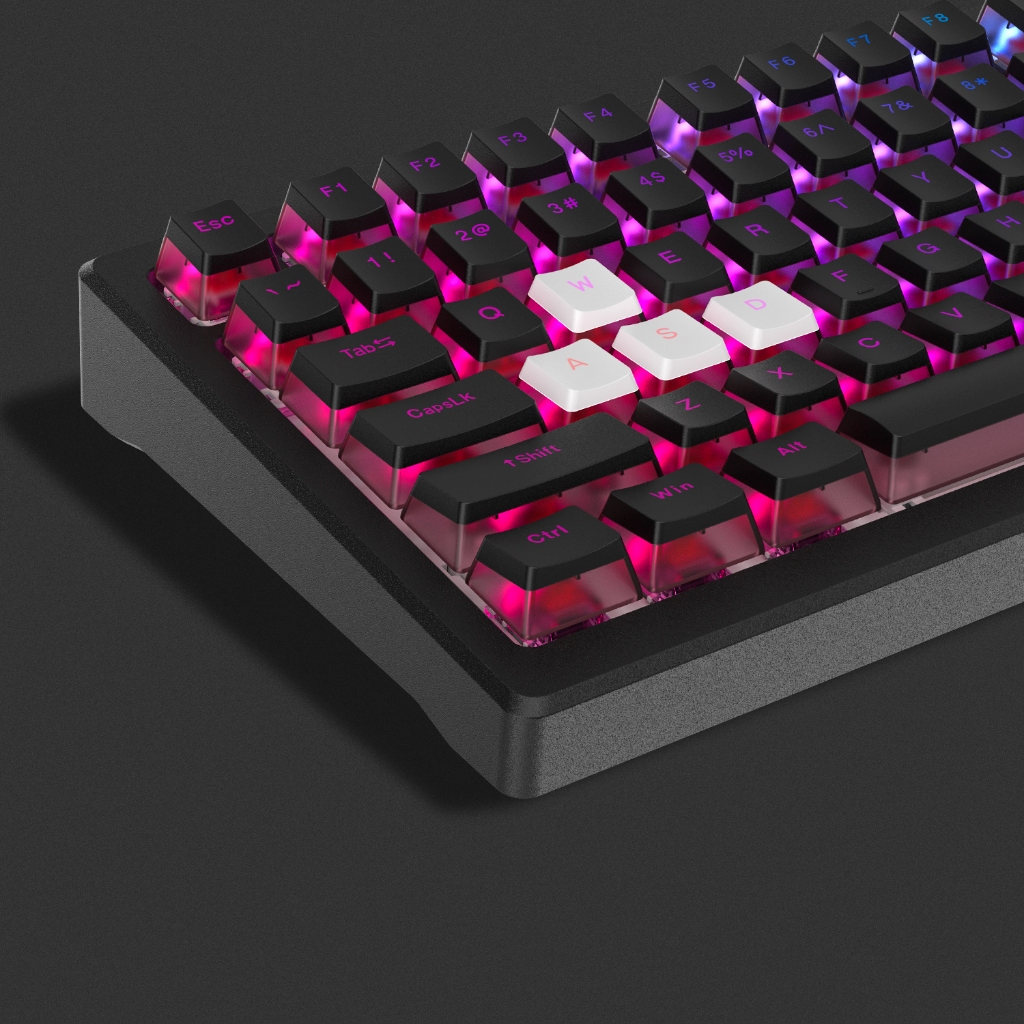 165 Phím Pudding Keycaps OEM Profile Double Shot PBT Key Cap Custom ...