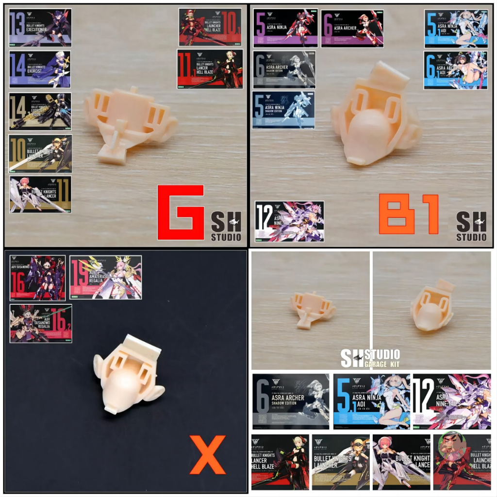 Sh STUDIO 1 / 12 MEGAMI THIẾT BỊ mặt sau bằng nhựa Nhà để xe Bộ dụng cụ trang bị thêm Linh kiện ...