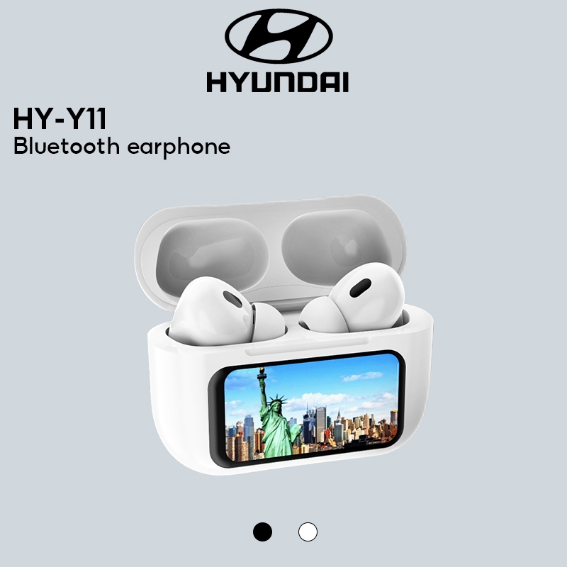 Tai nghe Bluetooth Hyundai HY-Y11 HIFI Stereo Cảm độ kép Giảm tiếng ồn Bluetooth 5.4 | Shopee ...