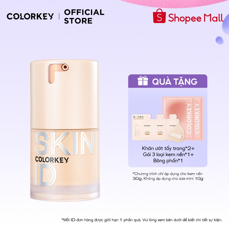 COLORKEY - Kem nền tự nhiên, chống nước, chống trôi, được thiết kế đặc ...