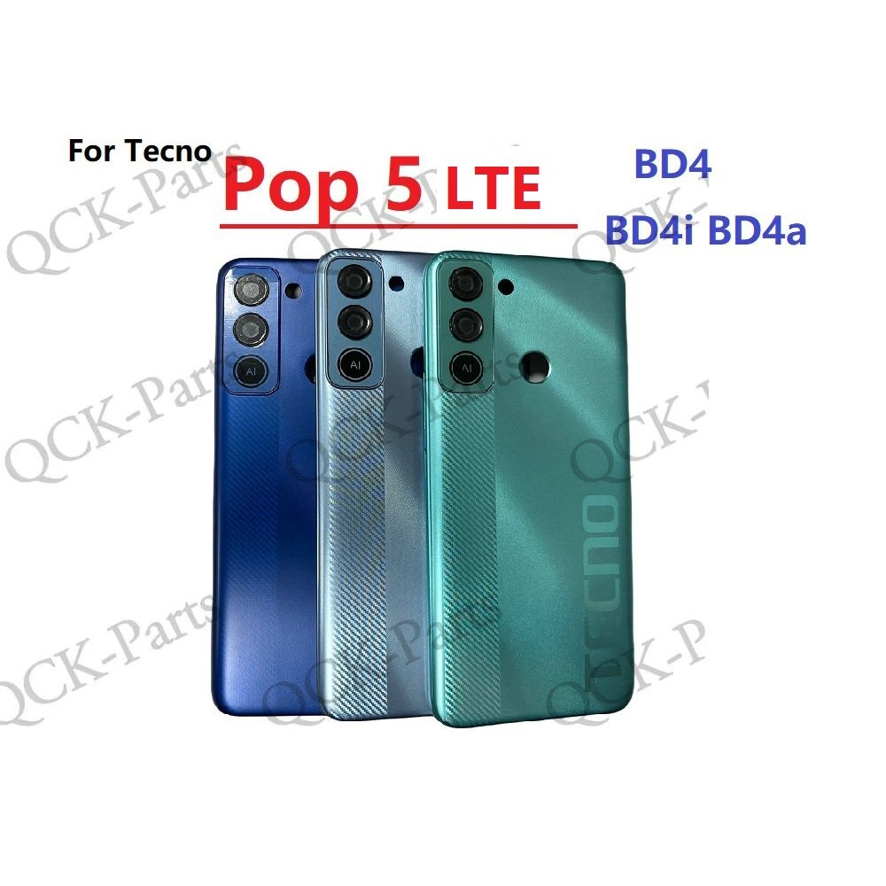 Mặt Sau Vỏ Pin Nhà Ở Cho Tecno Pop 5 LTE BD4 BD4i BD4a Phía Sau Nhà Ở ...