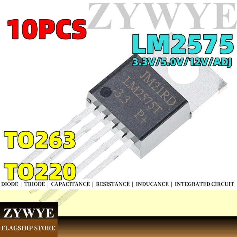 10 Chiếc LM2575S Bộ Điều Chỉnh Điện Áp Chip IC LM2575S-3.3 LM2575S-5.0 LM2575S-12 LM2575S-ADJ ...