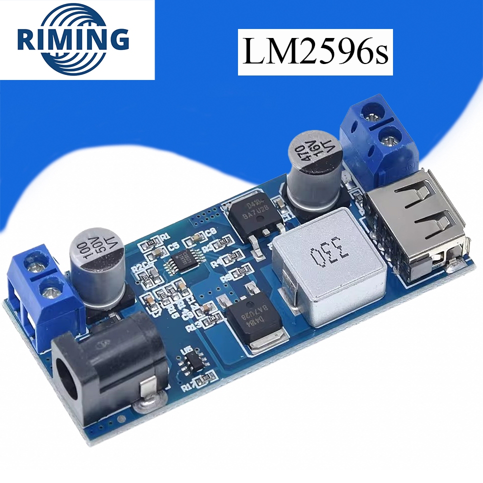 Lm2596s DC-DC 24V / 12V Sang 5V 5A Bước Xuống Nguồn Điện Buck Chuyển ... Lm2596s DC-DC 24V / 12V Sang 5V 5A Bước Xuống Nguồn Điện Buck Chuyển ...