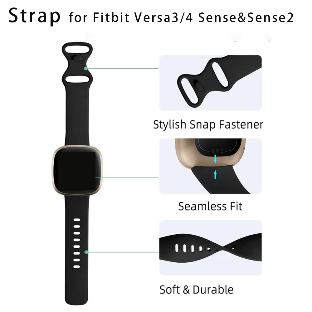 Tương thích với Fitbit Sense & Sense2 Bands / Fitbit Versa 3 & 4 Bands ...