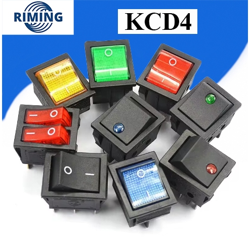 1 Chiếc KCD4 Rocker Switch Công Tắc Nguồn ON-OFF-ON 3 Vị Trí 6 Thiết Bị ...