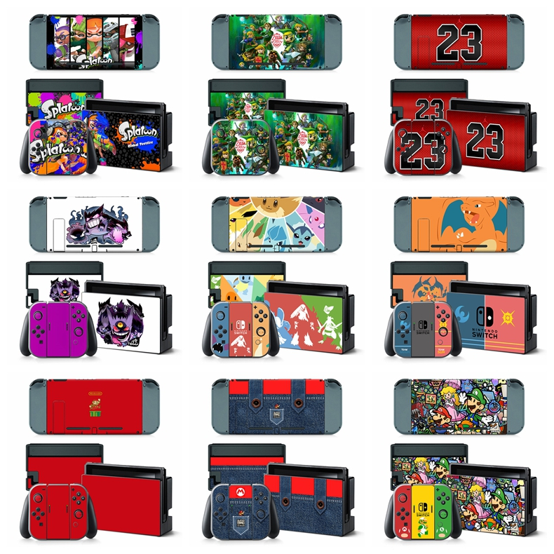 Miếng Dán Da 29 Màu Tương Thích Với Nintendo Switch Vinyl Decal Full ...