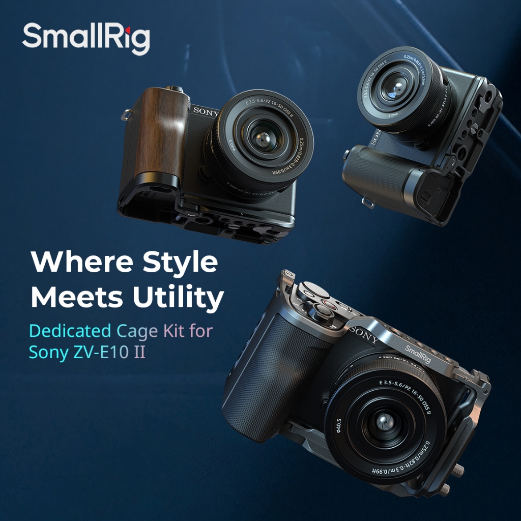 SmallRig Khung Camera Cho Sony ZV-E10 II, Bộ Lồng Phát Hành Nhanh ...
