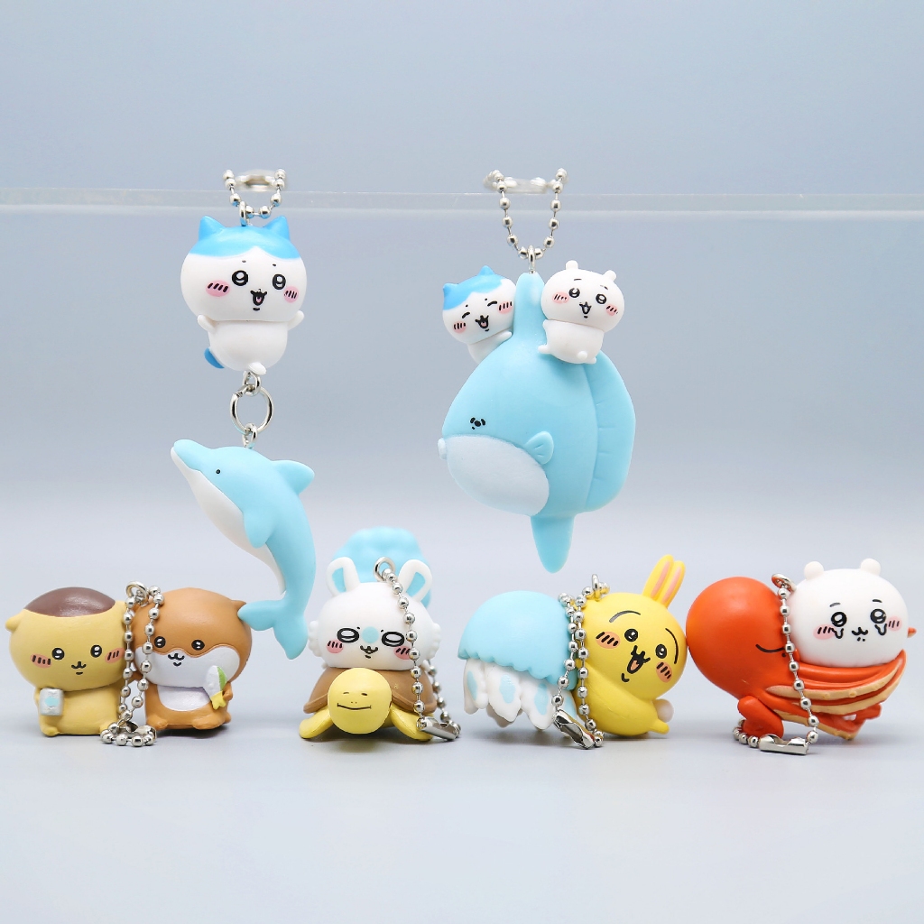 6 Cái / bộ 3-6cm Anime Dễ Thương Chiikawa Hình Hachiware Usagi Chiikawa ...