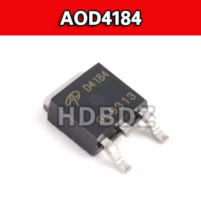 20pcs AOD4184 D4184 TO-252 N channel 40V/50A MOSFET Trường Hiệu Ứng Ống ...