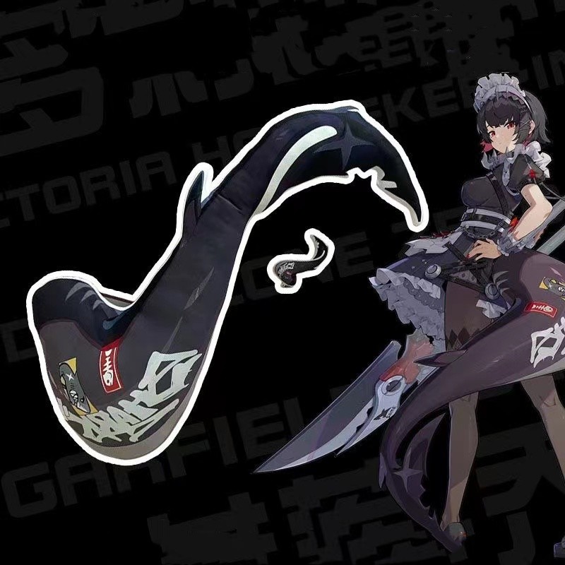 Trò chơi Zenless Zone Zero Plush Gối Ellen Joe Shark Tail Đồ chơi nhồi ...